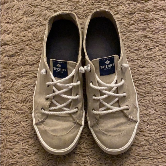 Sperry | Shoes | Canvas Sperry Shoes | Poshmark